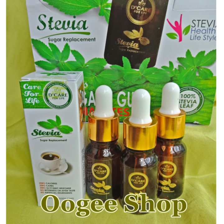 STEVIA DROP ORIGINAL Pakej Berbaloi 3 botol | Lazada