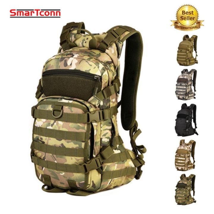 SmarTconn Military Tactical Backpack，25L MOLLE Large Waterproof ...