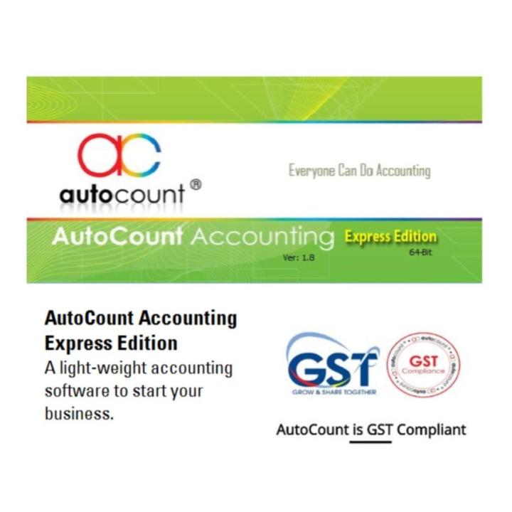 AUTOCOUNT EXPRESS | COMPLETE EDITION | Lazada