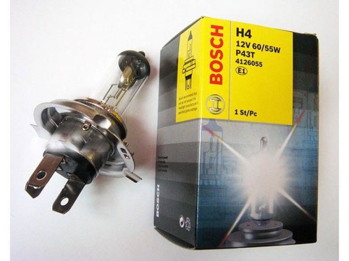 BOSCH H4 Bulb 12V 60/55W | Lazada