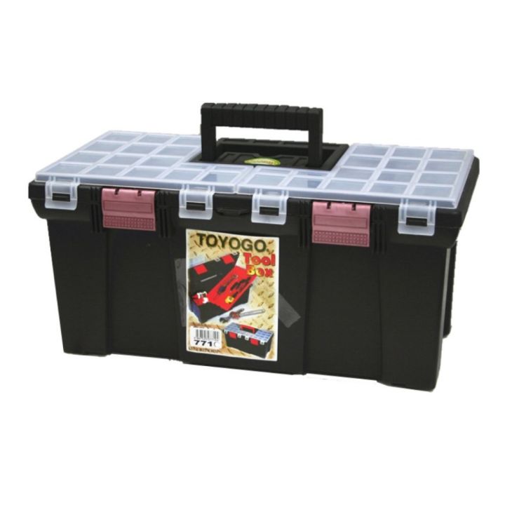 Toyogo Plastic Multi-purpose ToolBox Tools Box Kotak Alatan Container Box - Toyogo 77 Series 10 ...