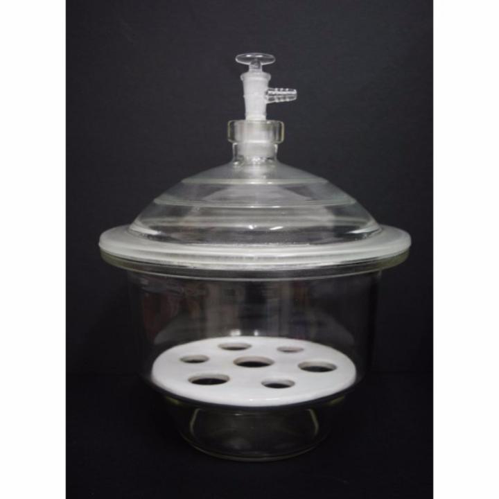 [Ready Stock] Glass Vacuum Desiccator 150mm to 400mm with Porcelain ...