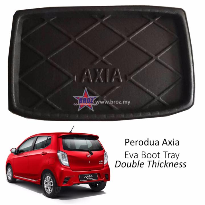 For Perodua Axia 2014-2021 EVA Copolymer EVA Boot Tray Luggage Cargo ...