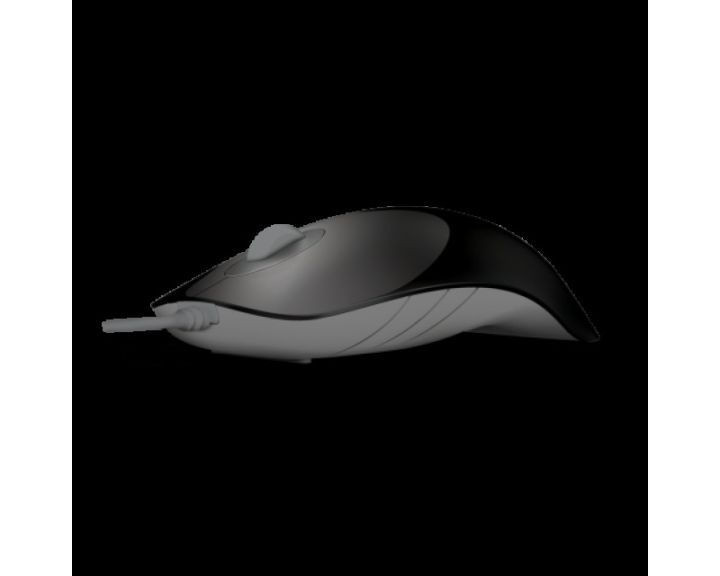 Powerlogic Shark Wired Mouse (Grey) | Lazada