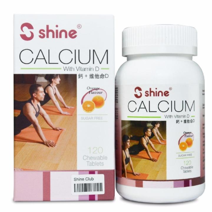 Shine Calcium With Vitamin D 120's | Lazada
