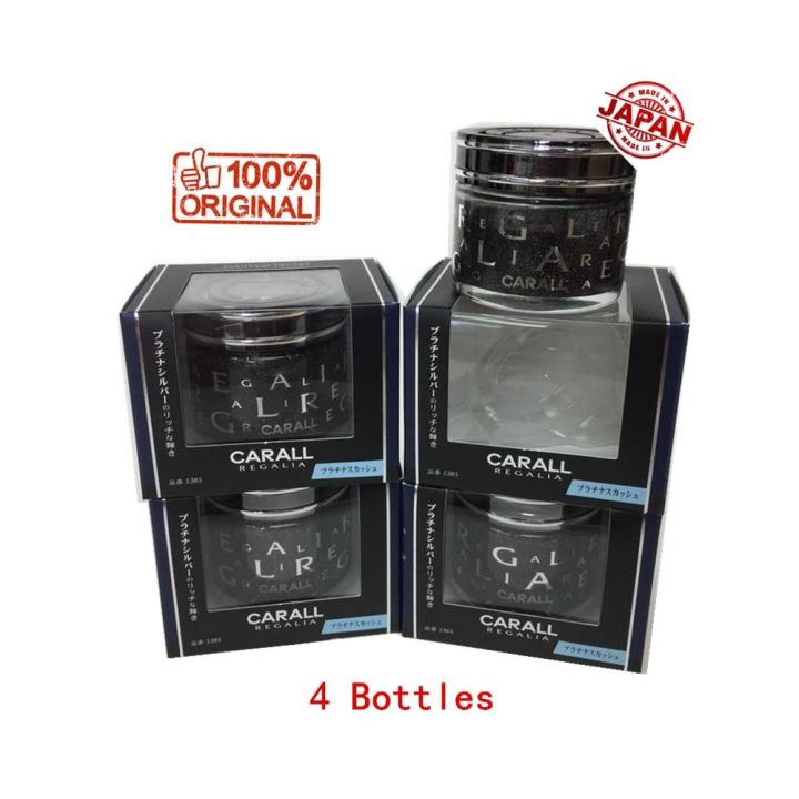 4 X Bottle CARALL Regalia 1385 Platinum Squash Car Air Freshener ...