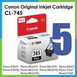 5 Units Canon Original Inkjet Cartridge PG-745 PG745 PIXMA MG2570S MG ...