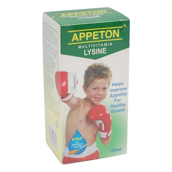 Appeton Multivitamines Lysine Syrup 120Ml | Lazada