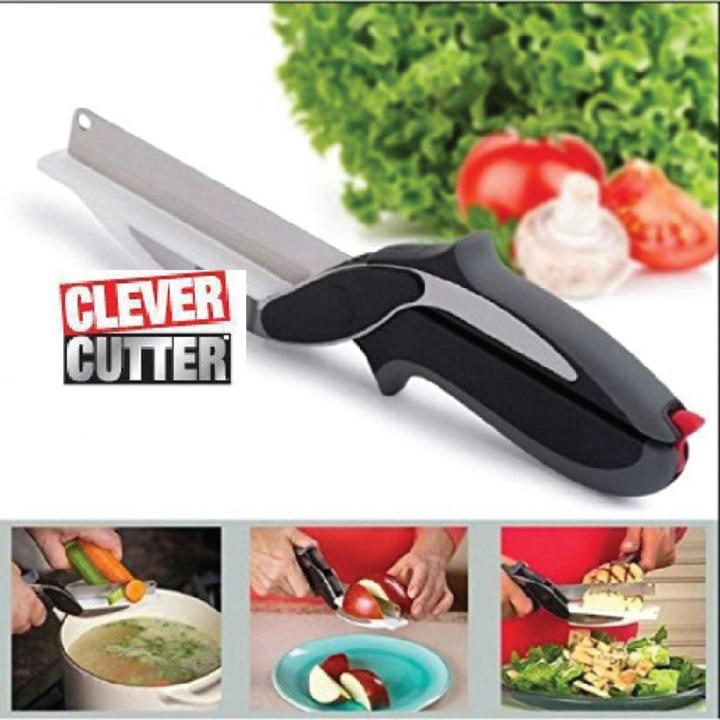 2 in 1 Smart Cutter/Slicer/Knife/Scissors/Chopper | Lazada