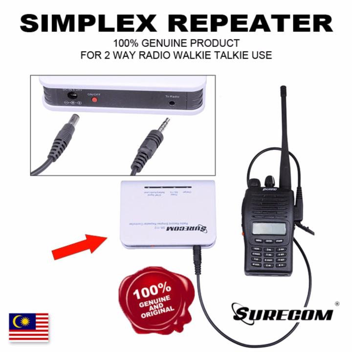 SURECOM Simplex Repeater SR-112 Controller for Kenwood Baofeng TYT etc ...