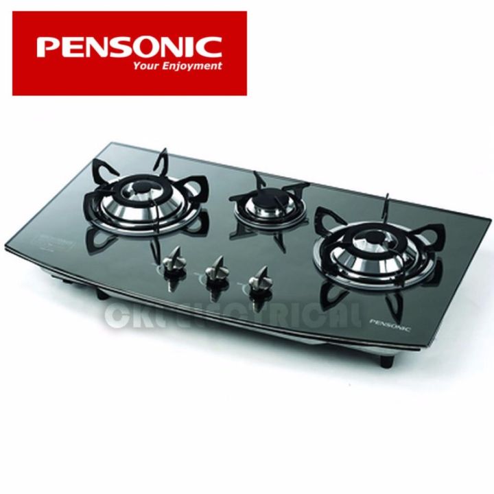 Pensonic PGH-413N 3-Burner Built-In Glass Hob | Lazada