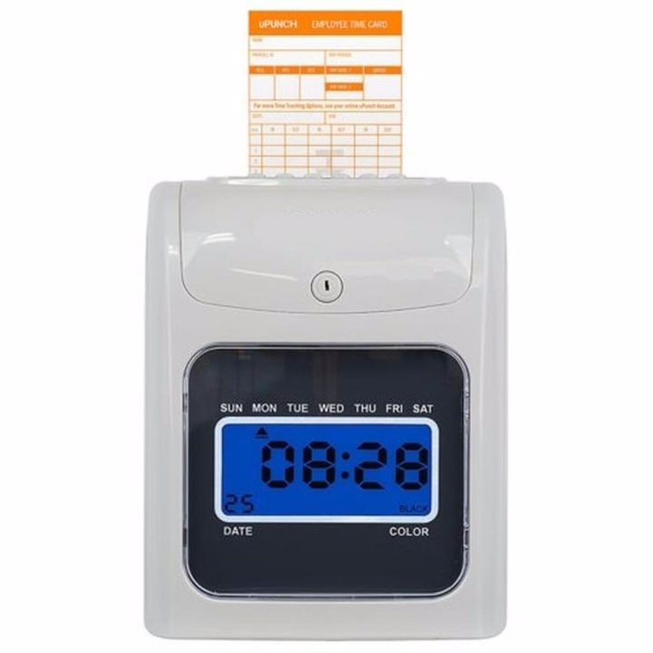 DIGITAL TIME RECORDER PUNCH CARD MACHINE (2 YEARS WARRANTY) | Lazada