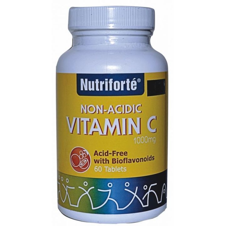 NUTRIFORTE NON-ACIDIC VITAMIN C 60 TAB | Lazada