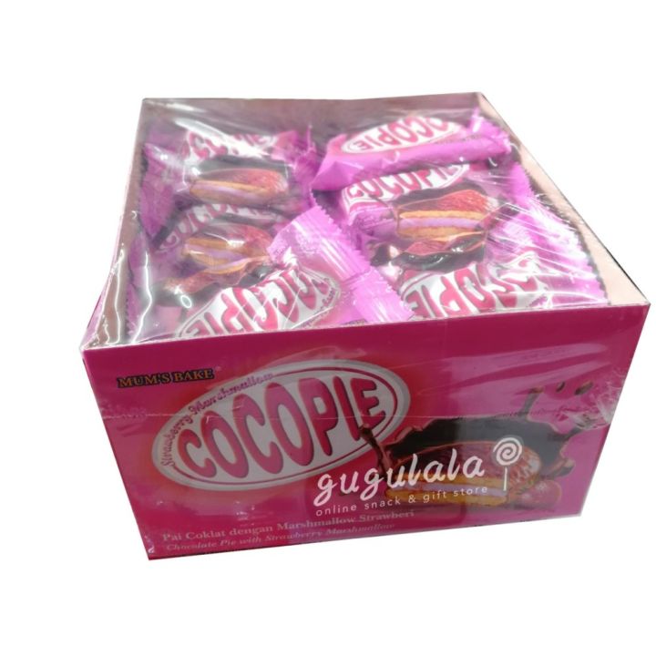 Cocopie Strawberry 24's x 25g | Lazada