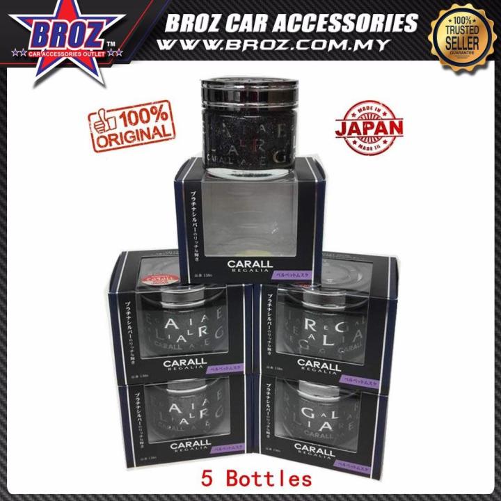 Broz 5 X Bottle Carall Regalia Enrich 1386 Velvet Musk Car Air Freshener Perfume Pewangi Kereta ...