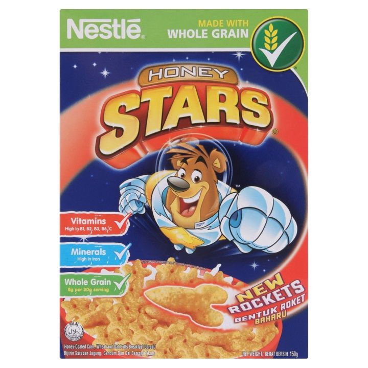 Nestlé Honey Stars Breakfast Cereals 150g | Lazada