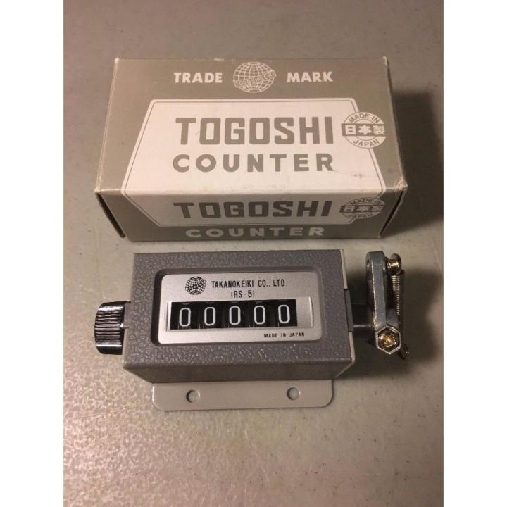 TOGOSHI COUNTER 4-DIGITS (MADE IN JAPAN) - RS4 | Lazada
