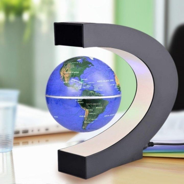 Levitation Anti Gravity Globe Magnetic Floating Globe World Map with ...