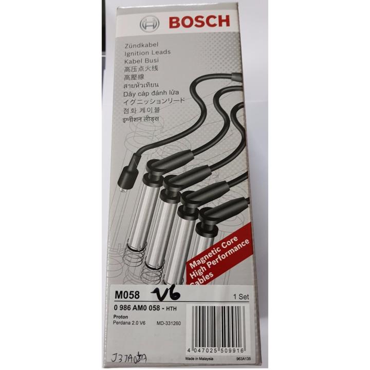 Bosch SUPER SPORT PLUG CABLE WIRE FOR PERDANA V6 6A12, 6A12TT, 6A10 ...