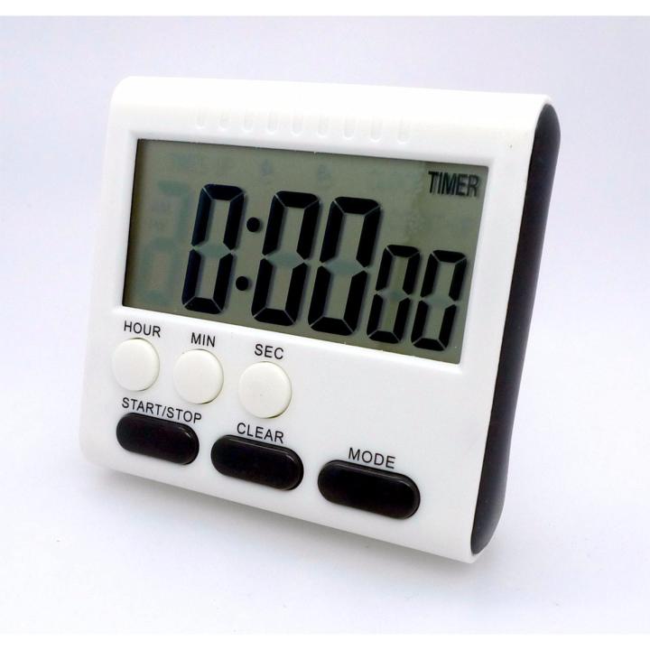 CX105 HX102 LCD Clock Digital Kitchen Timer Alarm Count Up Down ...