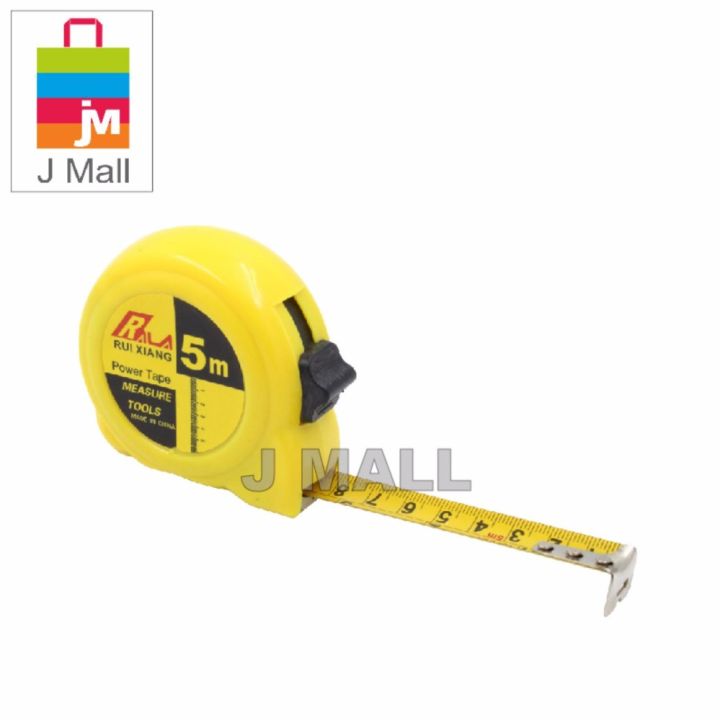 5M RX Yellow Measuring Tape / Tape Measure 5 METER /16 FEET | Lazada