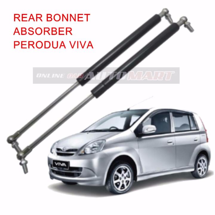 PERODUA VIVA-REAR BOOT DAMPER GAS SPRING BONNET ABSORBER 1 PAIR PER SET ...
