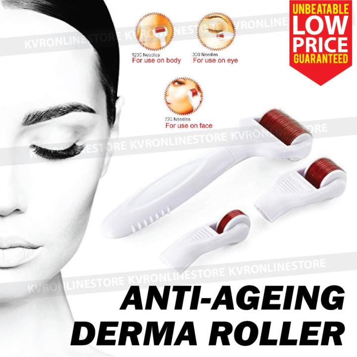 Derma Roller 4in1 Anti-Ageing Micro Needle Therapy Skin Regeneration ...
