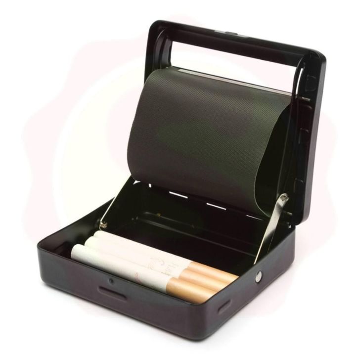 Black Metal Roller Rolling Box Machine Case | Lazada