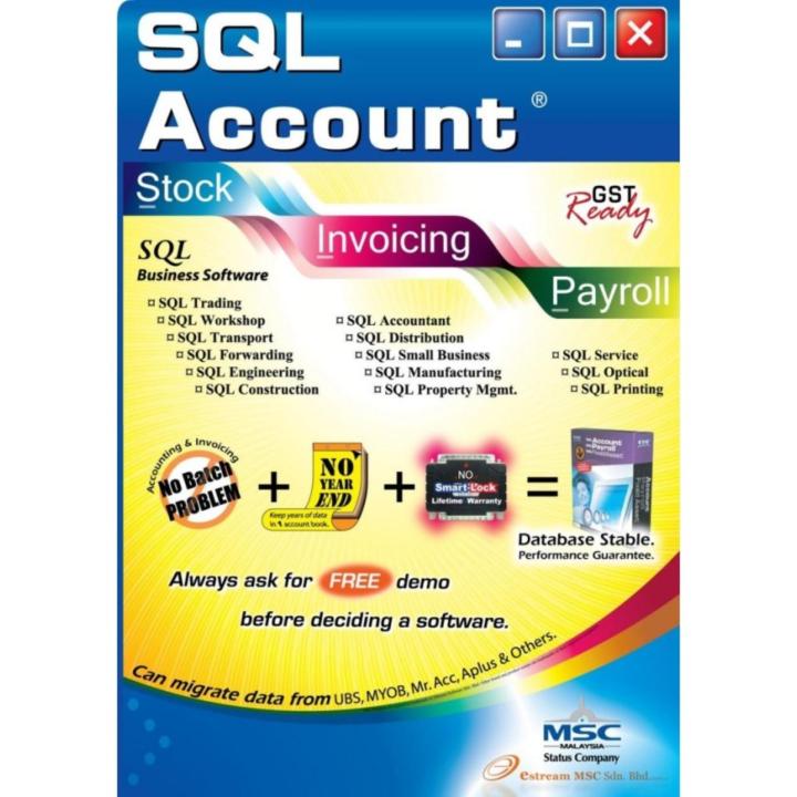 SQL Financial Accounting Software | Lazada