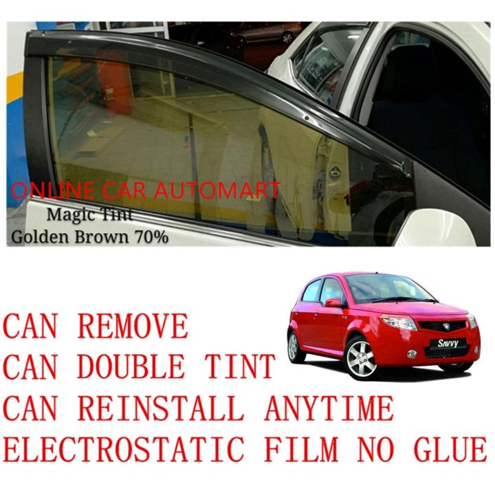 OEM Pre-Cut Shape Magic Tinted Solar Tinted (4 Windows) 70% Golden ...