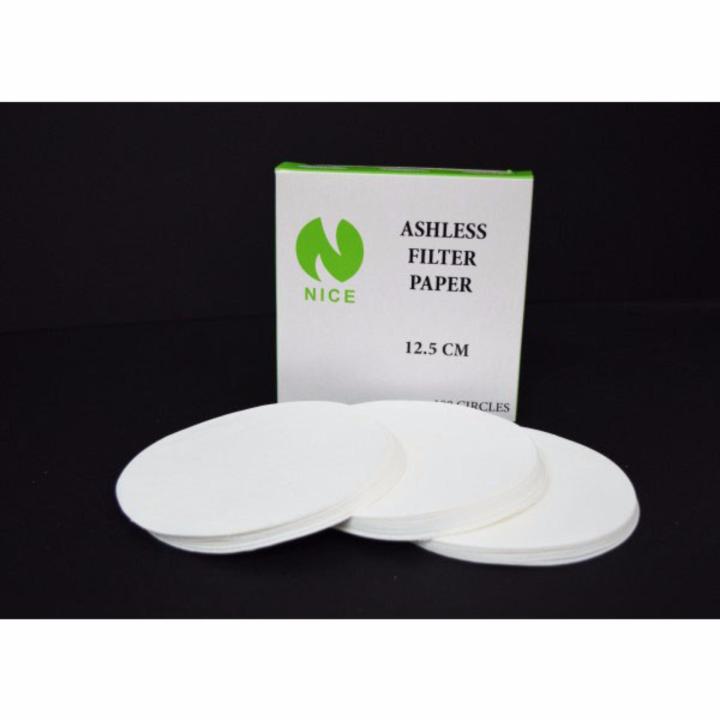 [Ready Stock] NICE® Quantitative Filter Paper Ashless 201 (FAST) | Lazada