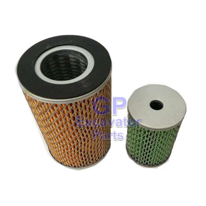 UH083 / UH07-7 / 6BD1 Hydraulic Excavator Engine Oil Filter & Diesel ...