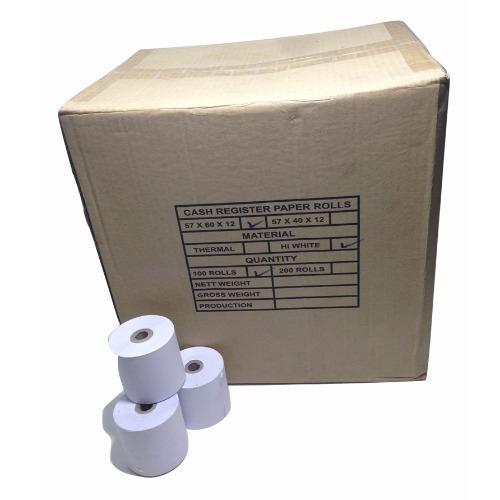 Cash Register Paper Roll , Receipt Paper Roll - 57 x 60 x 12mm | Lazada