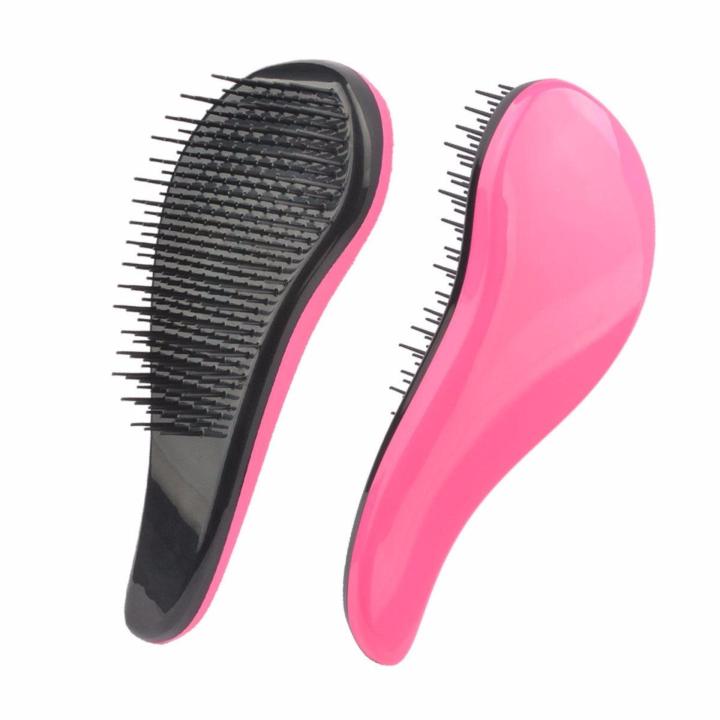 Magic Detangling Handle Tangle Shower Tamer Hair Brush Comb Salon ...