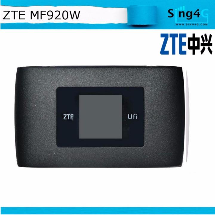 (REFURBISHED) ZTE MF920 MF920W 4G 150Mbps MIFI Portable Hotspot | Lazada