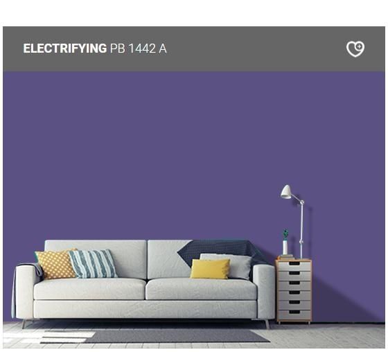 Nippon Paint Spot-less - ELECTRIFYINGPB 1442 A - 5L | Lazada