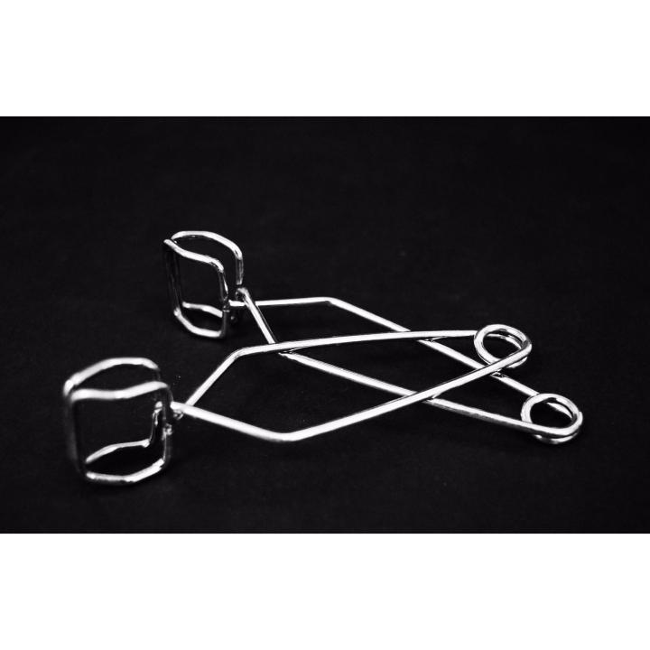 [Ready Stock] Test Tube Holder, Test Tube Clamp Metal 150 mm 2pcs | Lazada