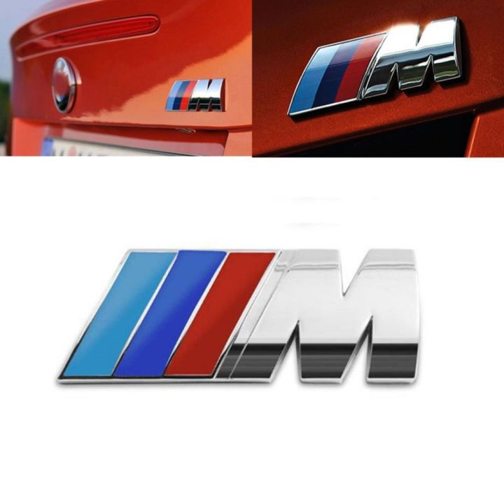 M power Series Metal Logo Sticker Emblem Badge Chrom 1 3 4 5 6 7 E Z X ...