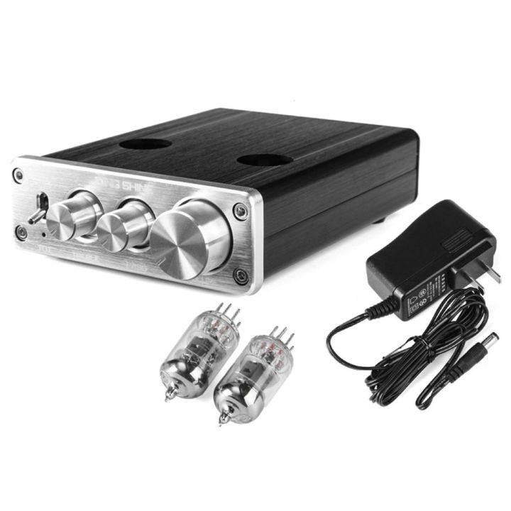 HiFi Digital 6J1 Vacuum Tube Preamplifier Mini Stereo Audio Pre ...