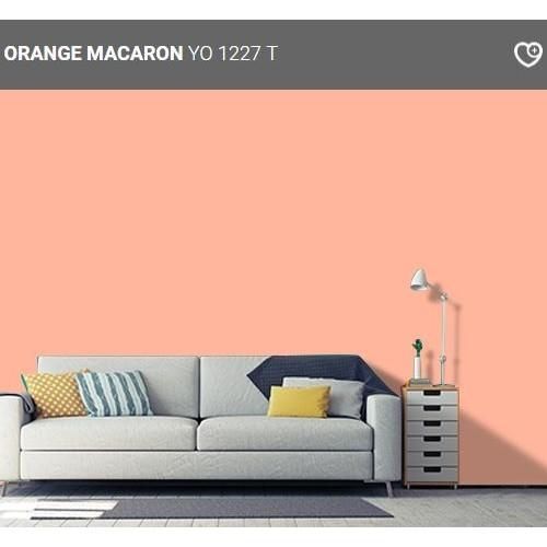 Nippon Paint Spot-less - ORANGE MACARON YO 1227 T - 1L | Lazada