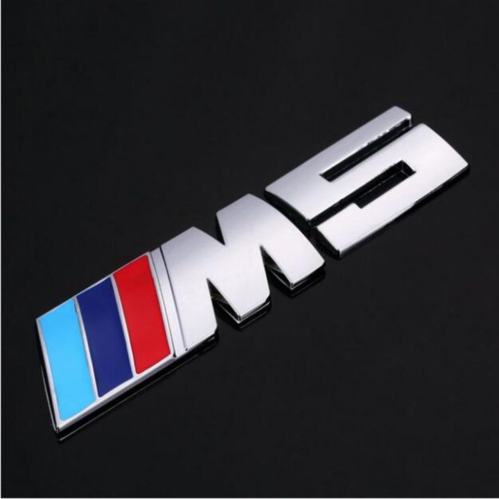 Cool Car Auto Decoration Badge Stickers M5 Logo Metal 3D Car Sticker ...