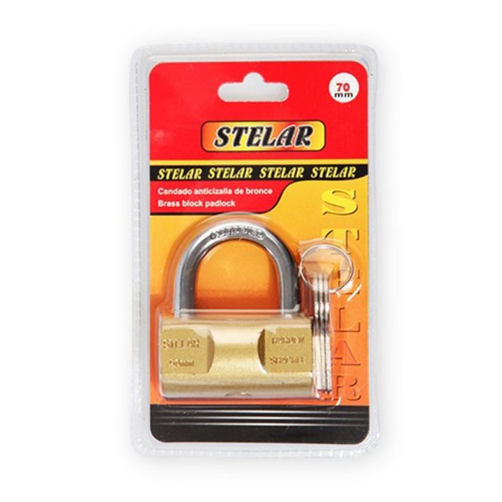 70mm Stelar Top Security Pad Locks | Lazada