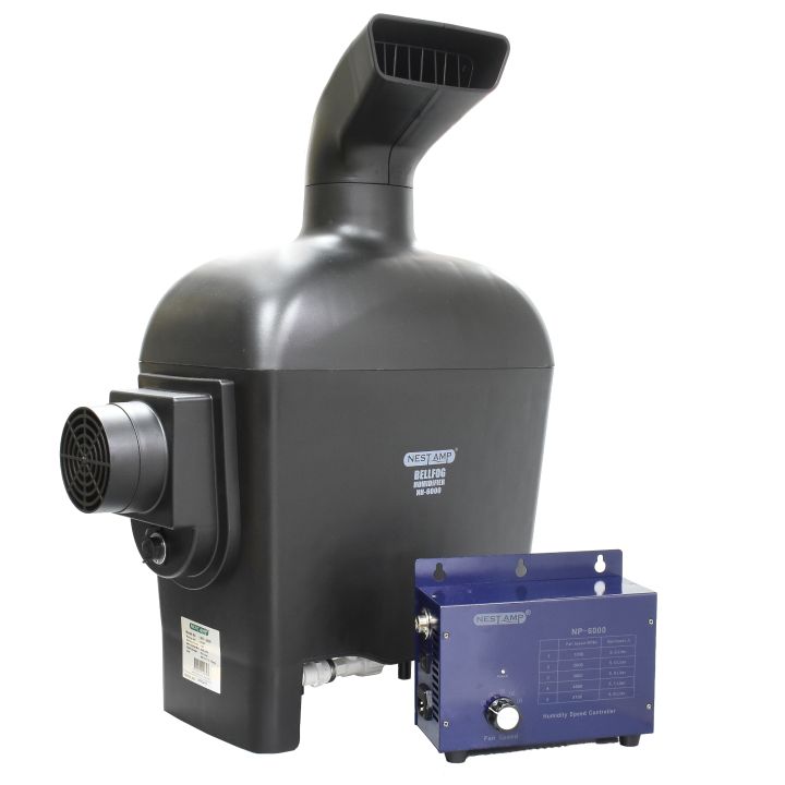 Nestamp Bellfog Ultrasonic Humidifier NH-6000 (Black) for Swiftlet ...