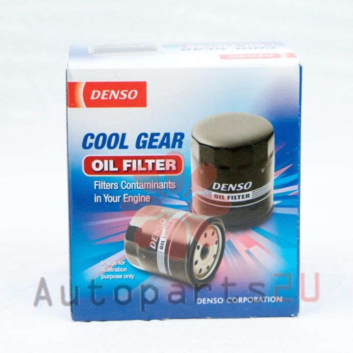 Denso Oil Filter For Mitsubishi/ Proton (SMALL) | Lazada