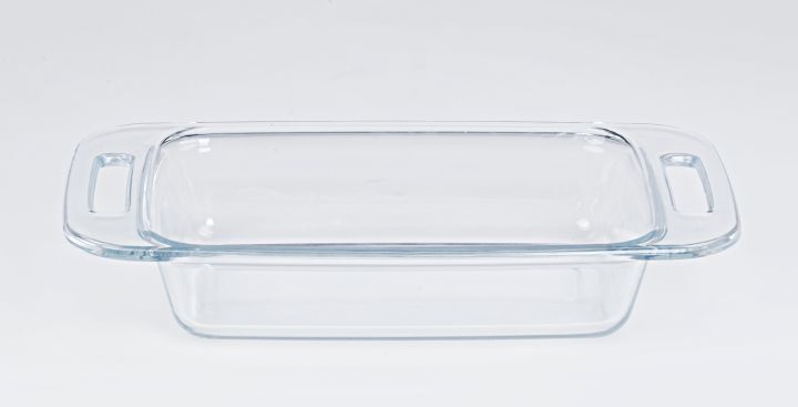 Giacomo 1.5L rectangular borosilicate glass roaster / ovenware ...