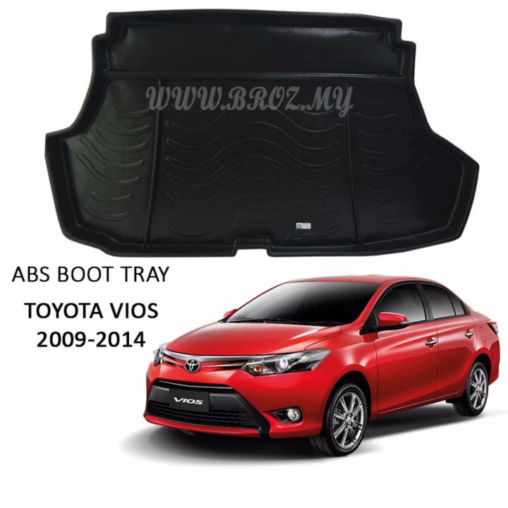 Toyota Vios 2009-2014 ABS Car Rear Boot Trunk Tray | Lazada