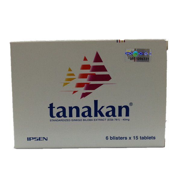 Tanakan 40mg (90 Tablets) | Lazada
