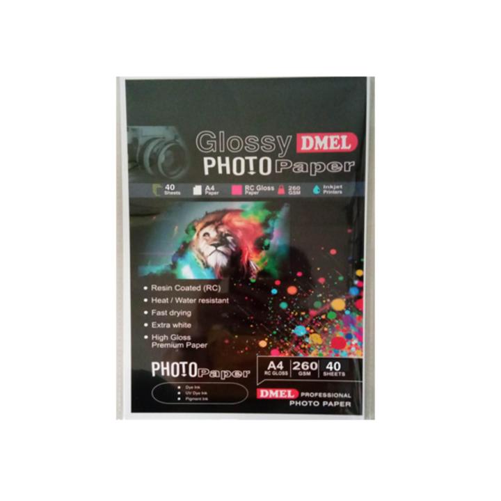 A4 Dmel Glossy Photo Paper 240-260g | Lazada