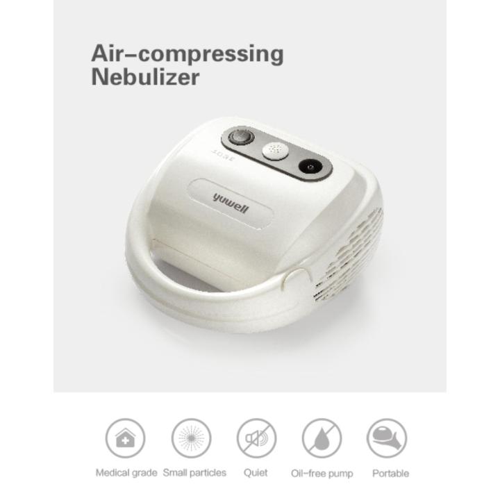 Yuwell 403E Compressor Nebulizer Inhalation Therapy Nebulizer,EU PLUG ...