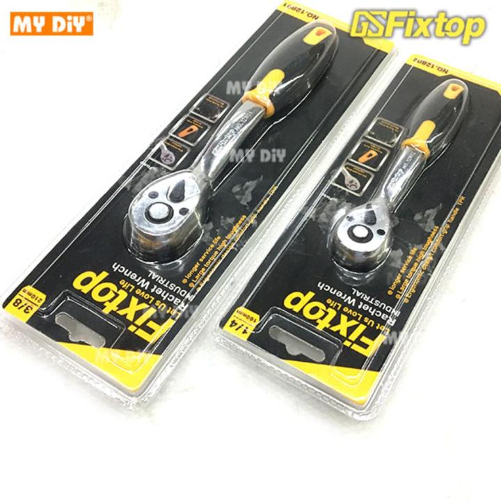 MYDIYSDNBHD - Fixtop Tool Ratchet Wrench 1/4 Quick Release | Lazada
